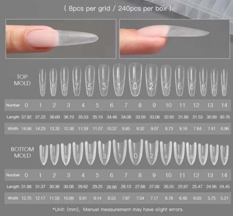 PNS Dual Forms Sandwich - Almond / Oval | PrimeNails.nl