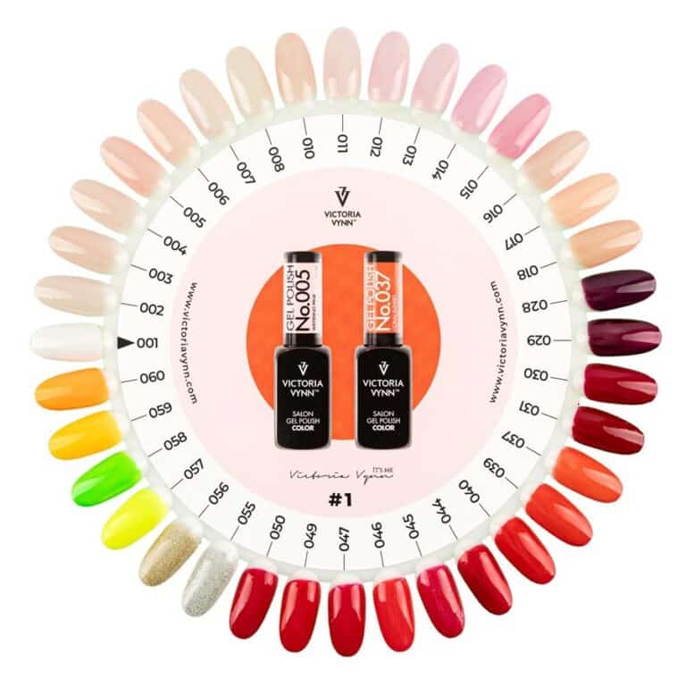 Victoria Vynn Salon Gellak Kleurenwiel - 001 t/m 342 | PrimeNails.nl